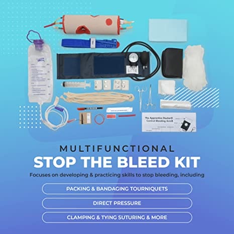 Stop The Bleed Kit with Online Training Course | Learn How to
